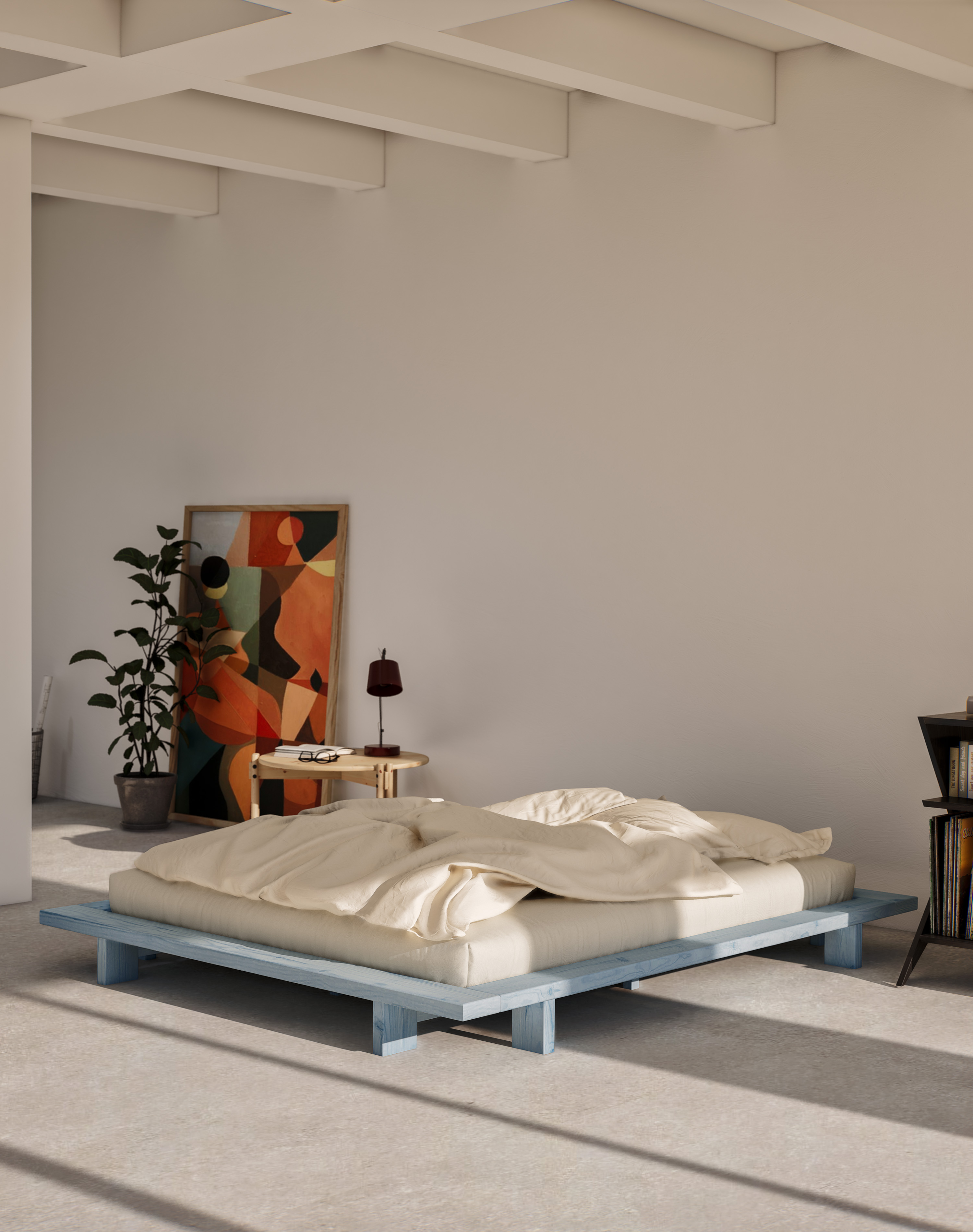 JAPAN BED BLUE DREAM 160 X 200 for 499 EUR no. 270406160200 en
